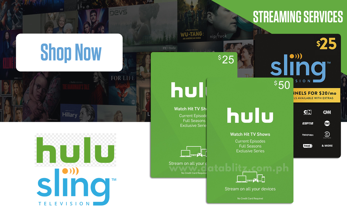 Streaming Services Digital Codes – Datablitz Digital Store