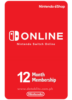 Nintendo eShop 12 Months Membership Code (US) – Datablitz Digital Store