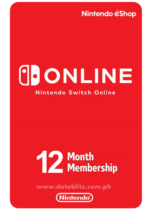Nintendo eShop 12 Months Membership Code (US) – Datablitz Digital Store