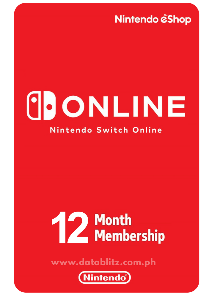 Nintendo eShop 12 Months Membership Code (US) – Datablitz Digital Store