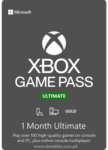 XBOX Live Digital Codes – Datablitz Digital Store