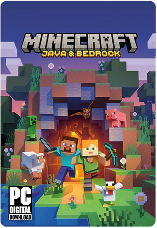 Mojang Minecraft PC Bedrock + Java Ed. Digital Code – Datablitz Digital ...