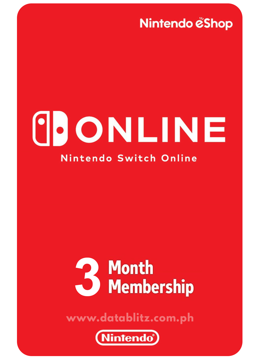 Nintendo eShop 3 Months Membership Code (US) – Datablitz Digital Store