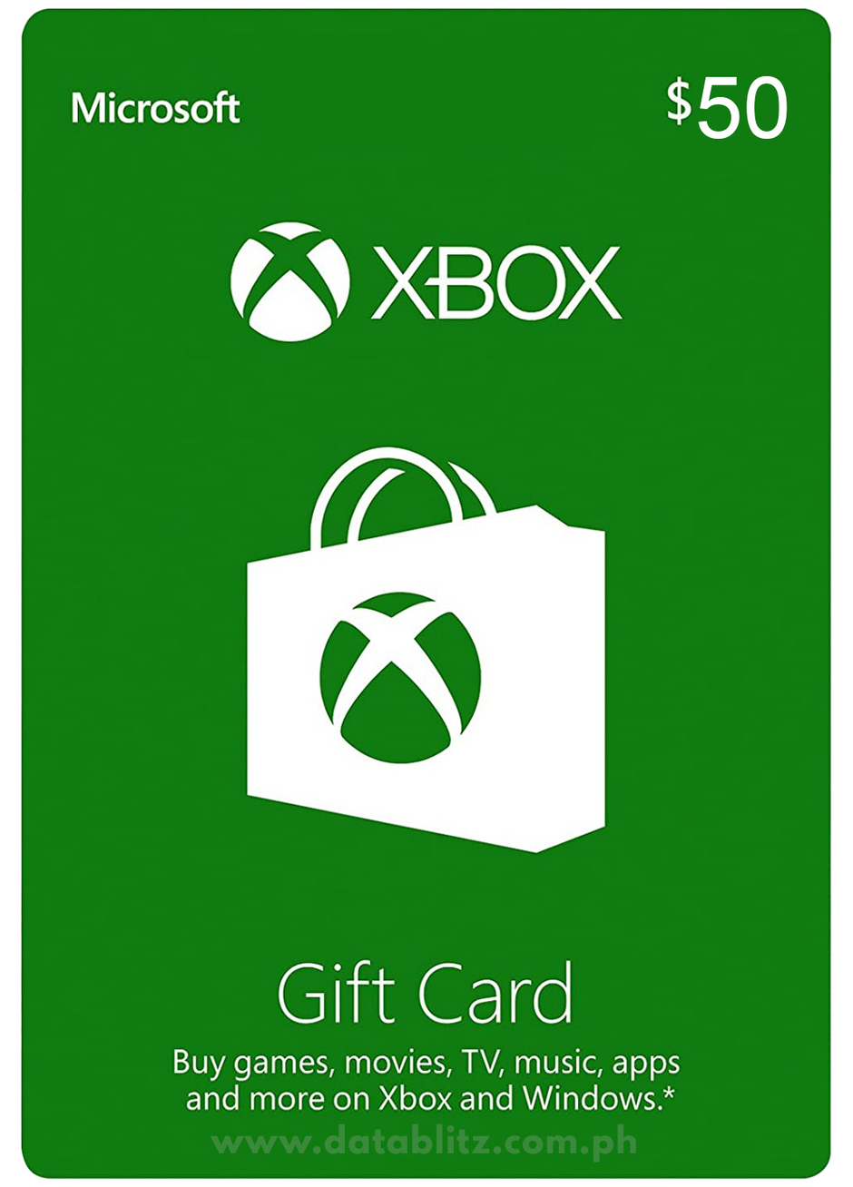 XBOX Live Digital Codes – Datablitz Digital Store