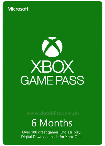 XBOX Live Digital Codes – Datablitz Digital Store