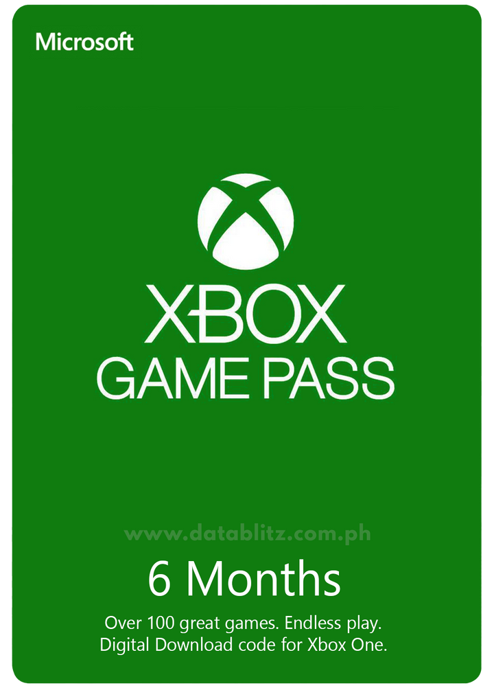 XBOX Live Digital Codes – Datablitz Digital Store