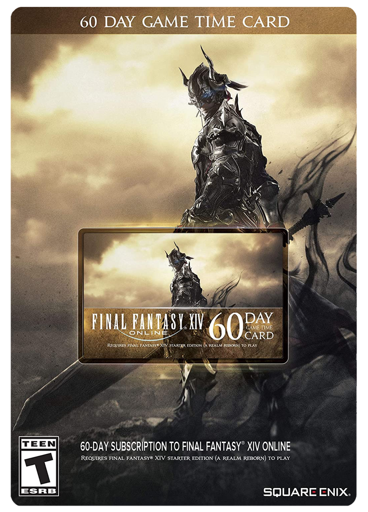 FINAL FANTASY XIV ONLINE 60-DAY SUBSCRIPTION CODE (US VERSION ...